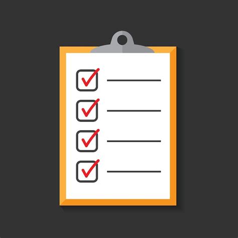 Premium Vector To Do List Icon Checklist Task List Vector