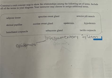 Solved Construct A Unit Concept Map To Show The Solved Construct A Unit Concept Map To Show The
