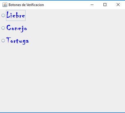 JRadioButton En Java PROGRAMACION