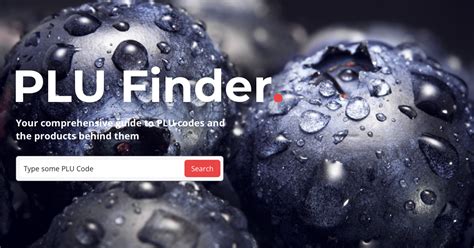 plu finder guide find and understand produce lookup codes