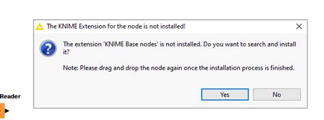 Knime Says The Extension Is Not Installed But It Is Knime Analytics Platform Knime Community