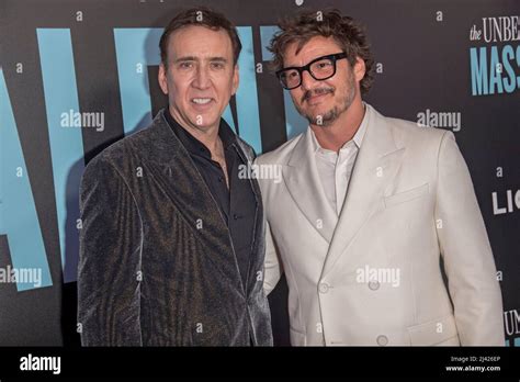 Nicolas Cage And Pedro Pascal Attend The Unbearable Weight Of Massive Talent New York