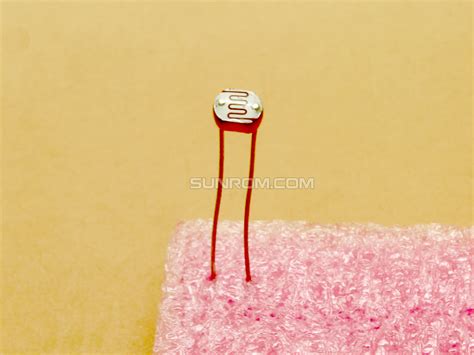 Ldr Light Dependent Resistor Gl5528 5mm [5525] Sunrom Electronics