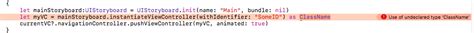 Ios Swift How To Initialize Object Of Class Created With