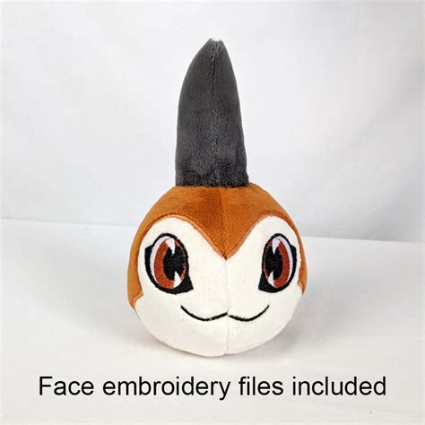 Tsunomon Mini Plush Digimon Sewing Pattern Pdf Diy Plushie Toy — Plushiluv
