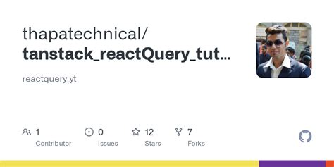 tanstack reactquery tutorials src components layout mainlayout jsx at master · thapatechnical