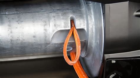 How To Attach Synthetic Winch Rope To Drum