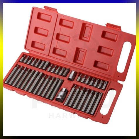 40pcs hex torx bit star wrench allen key elenkey elengki spline bit