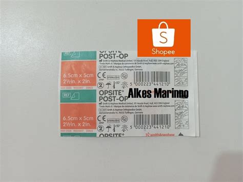 Ukuran Plester Opsite Post Op Alkes Marinno