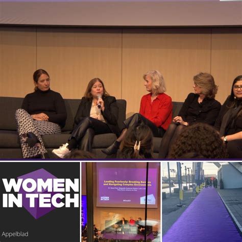 Maria Appelblad On Linkedin Womenintech Witswe2023 Leading