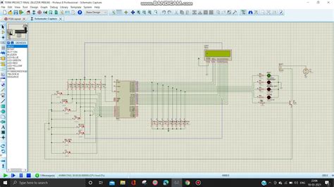 Morse Code Encoder Simulation In Proteus Youtube