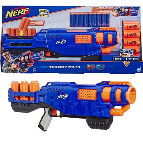 Jual Nerf N Strike Elite Trilogy Ds 15 Original Hasbro Shopee Indonesia