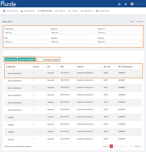 Consultar Rotas Fixas TD Techonologies Consultar Rotas Fixas TD Techonologies