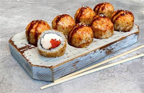 Запеченные Роллы от 185 руб. - Заказать на Сайте Big Fish