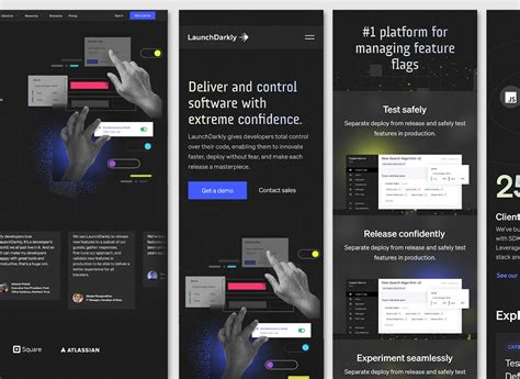Launch Darkly Rebrand By Bill Kenney For Focus Lab On Dribbble