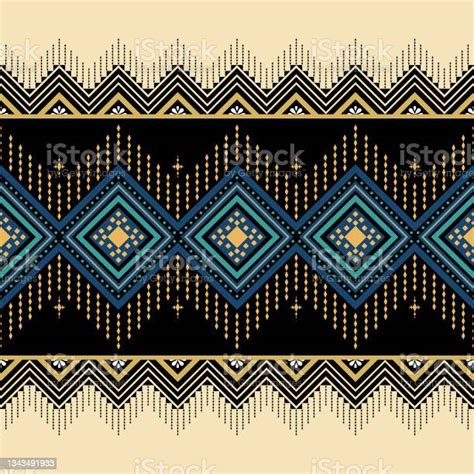 기하학적 민족 동양 원활한 패턴 타이어 전통 디자인 배경 카펫 벽지 의류 포장 바틱 직물 벡터 일러스트자수 스타일 0명에 대한