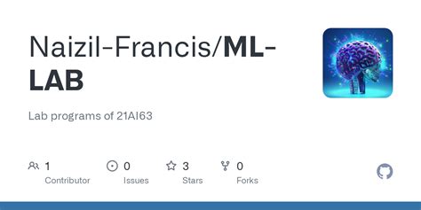 Ml Labml Lab Manualpdf At Main · Naizil Francisml Lab · Github