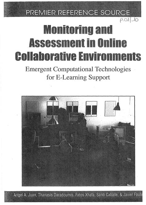 Pdf A Model For Monitoring And Evaluating Cscl