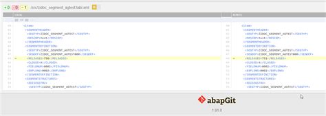 Idoc Segment Not Set To Released After Pull · Issue 3072 · Abapgit