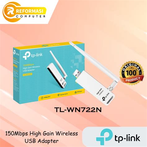 Jual TP-Link TL-WN722N USB Wifi TPLINK / TP LINK TL WN722N /TL WN 722N ...