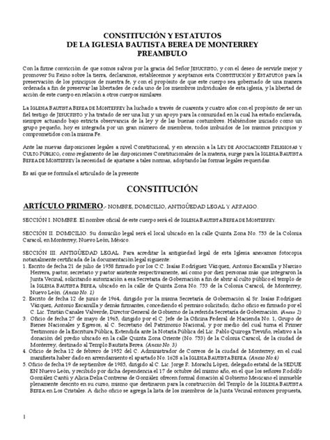 Estatutos Ibbm X12752 Pdf Iglesia Católica Iglesia Cristiana