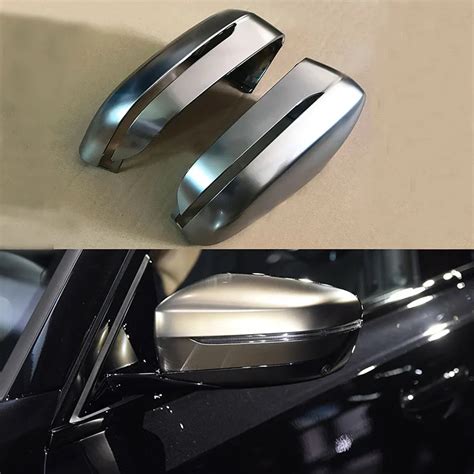 Bmw 시리즈용 Abs 크롬 매트 그레이 사이드 백미러 캡 커버 교체용 자동차 백미러 액세서리 비엠더블유 3 시리즈 G20