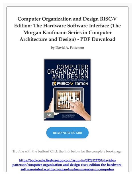 Pdf Ebook Computer Organization And Design Risc V Edition The Hardware