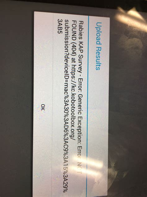 Error Message Seen While Uploading Data Data Collection Kobotoolbox Community Forum