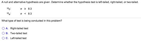solved a null and alternative hypothesis are given