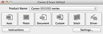Canon PIXMA Manuals MG3500 Series Starting IJ Scan Utility