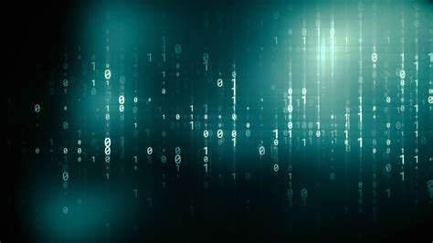 Digital Binary Data Streaming Code Background Stock Motion Graphics SBV Storyblocks