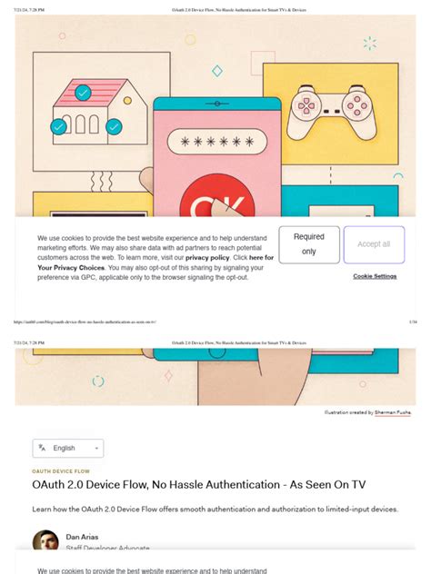 Oauth 20 Device Flow No Hassle Authentication For Smart Tvs And Devices