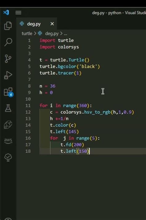 python turtle design youtube