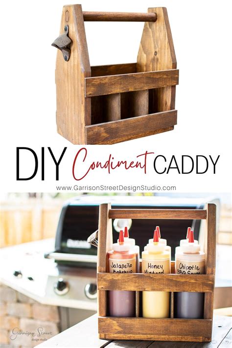 Diy Condiment Caddy Garrison Street Design Studio Diy Condiment Caddy Garrison Street Design Studio