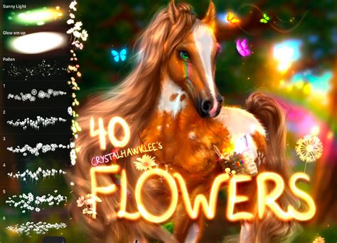 Flower Procreate Brushes Graphicsbunker