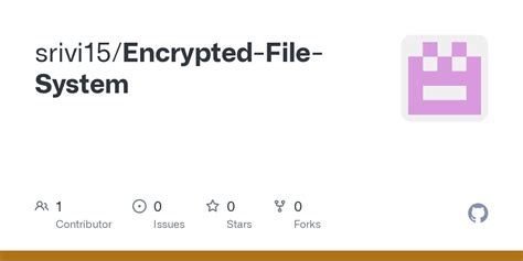 Github Srivi15encrypted File System