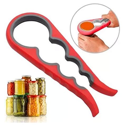 Jar Opener Kit Multi Function Jar Opener Gripper For Weak Hands