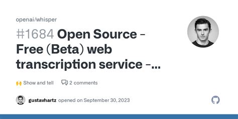 Open Source Free Beta Web Transcription Service Fine Tuning Models Openai Whisper