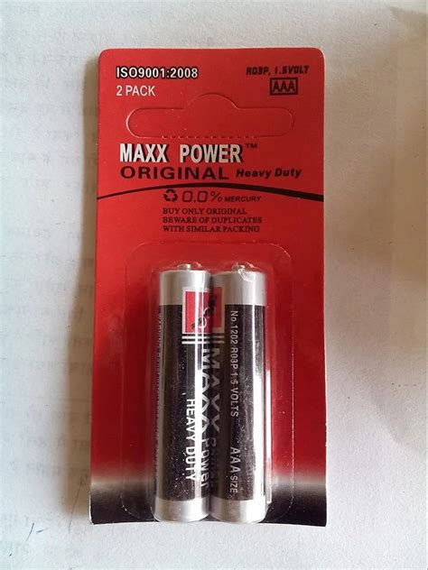 Maxx Power AAA Battery, Capacity: 1500 mAh at ₹ 57/box in Indore | ID ...