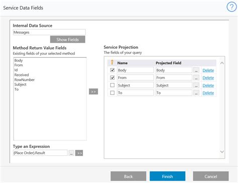 Define A Data Model Service Query Genpact Cora Knowledge Center