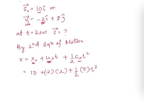 solved question 3 a particle moves in the xy plane with a constant