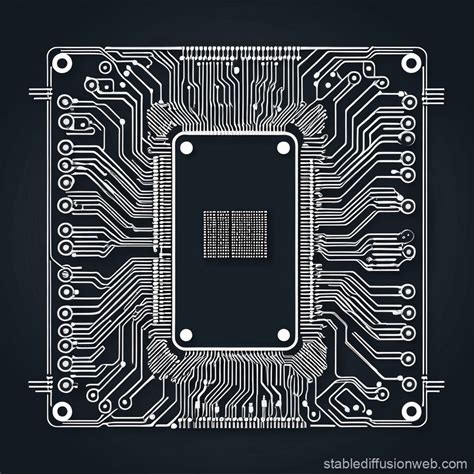 Microchip Image Stable Diffusion Online
