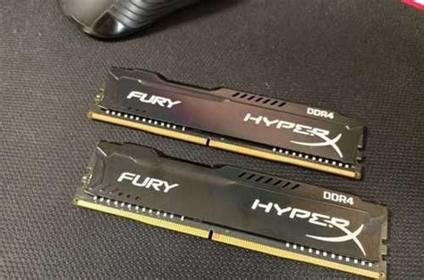 Память Ddr4 16gb Kingston Hyperx Fury 8gbx2 2400 Festima Ru частные объявления