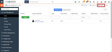 Import Users In Vtiger 7 Vtiger Experts