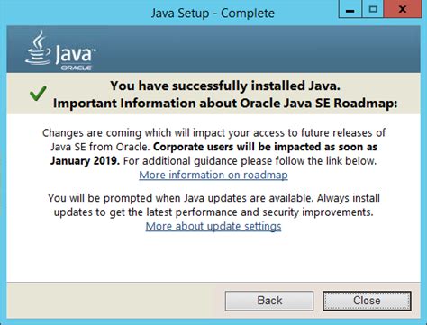 oracle ebs the 2018 java se warning for corporate users absolute