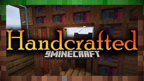 Handcrafted - декор, мебель, посуда мод для Майнкрафт 1.21 1.20.Х