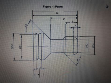 Solved Write A CNC G Code Program For The Components Provide Chegg