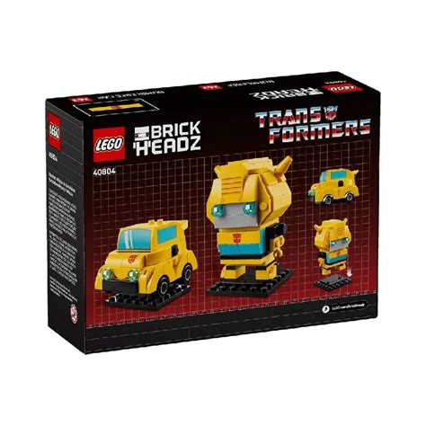 Lego Brickheadz Transformers Optimus Prime 40803 And Bumblebee 40804