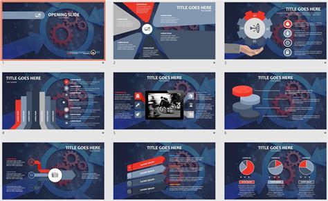Gear Mechanism PowerPoint