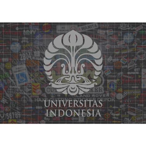 Jual Cutting Sticker Makara Universitas Indonesia Feb Shopee Indonesia